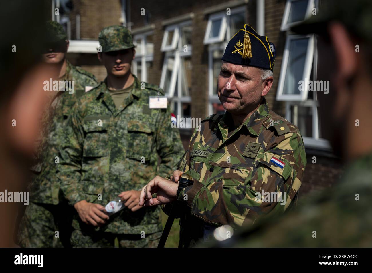 ERMELO - les participants au premier lot de la Défense Dienjaar ...