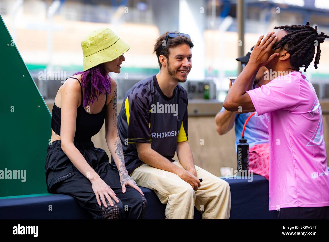 Le Mans, France. 30 juillet 2023. Maghla, RhinoShield, Seb, RhinoShield ...