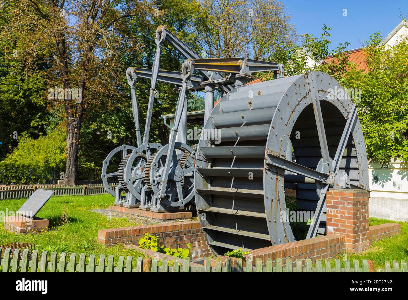 Machine de soufflage pour fours à cuve en plomb dans la forge publique ...