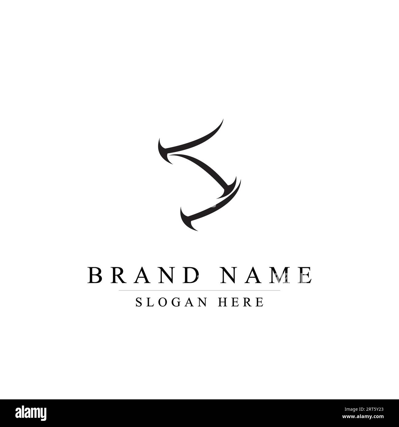 logo rapide de lettre s avec flèche, modèle de logo de lettre s, logo ...