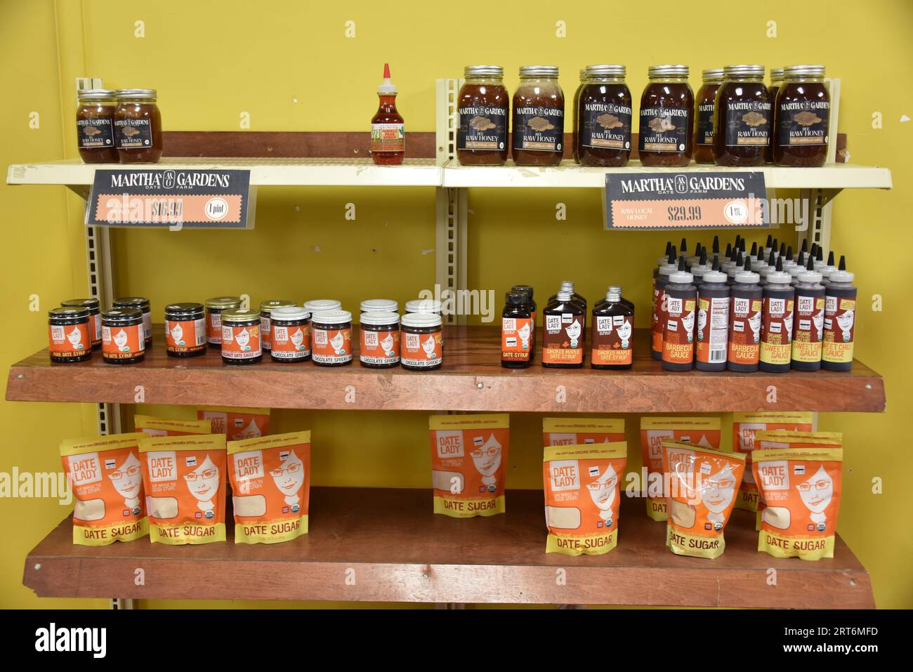 Yuma, AZ États-Unis. 3/14/2023. Martha’s Gardens Medjool Date Farm a ...