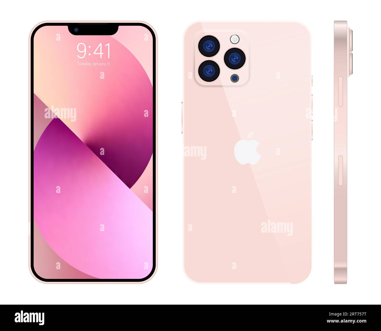 Pomme iphone 15 pro Banque d'images vectorielles - Alamy