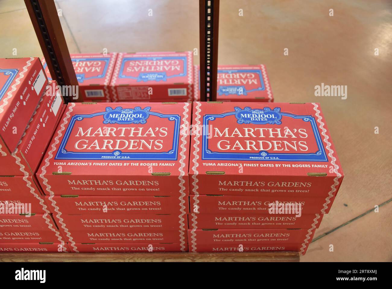 Yuma, AZ États-Unis. 3/14/2023. Martha’s Gardens Medjool Date Farm a ...