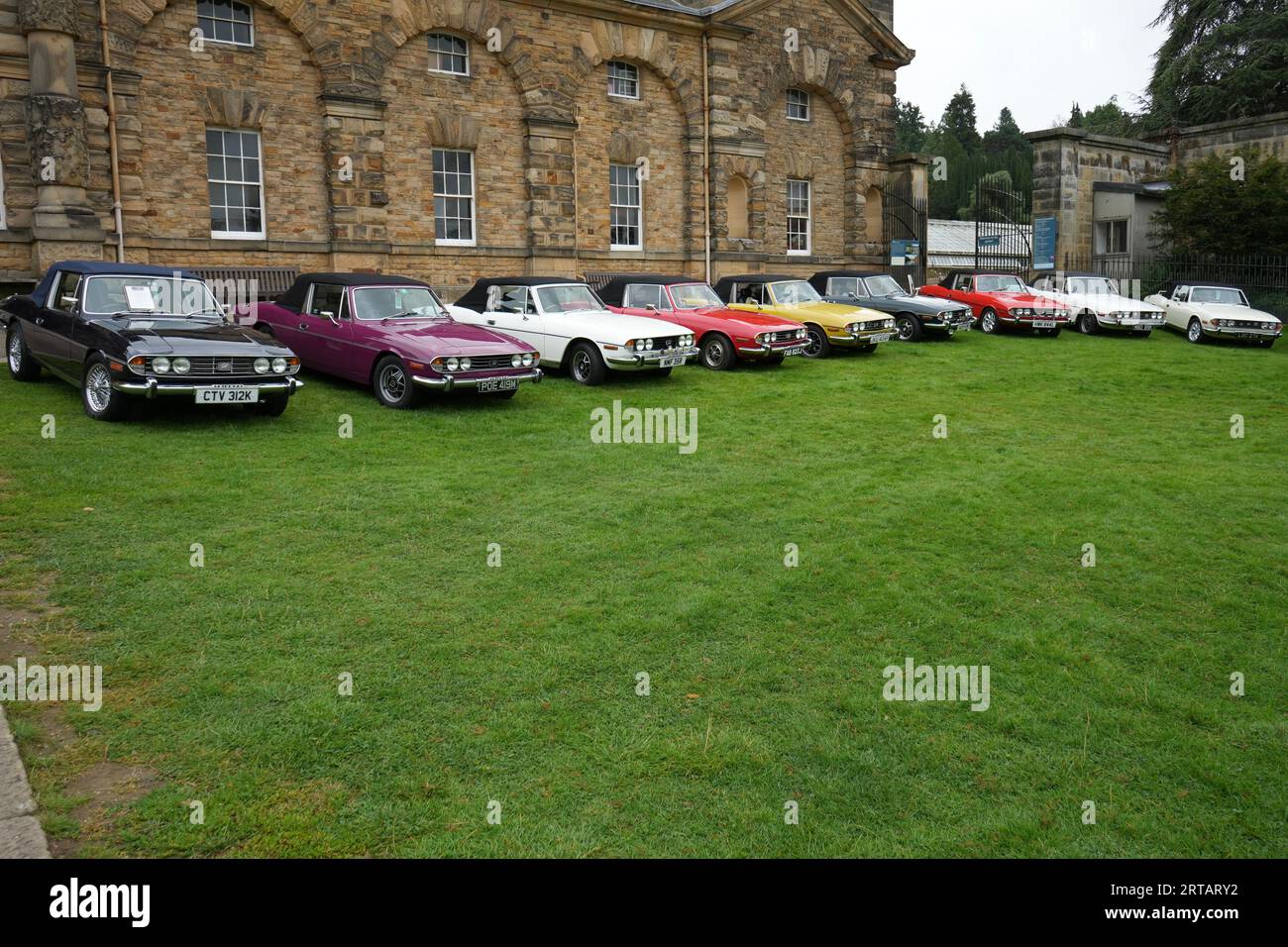 Triumph classic car old history Banque de photographies et d’images à ...