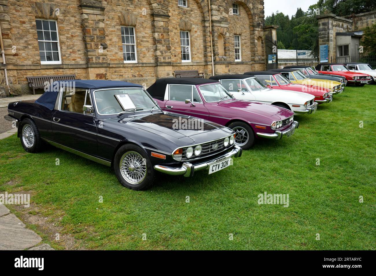 Triumph classic car old history Banque de photographies et d’images à ...