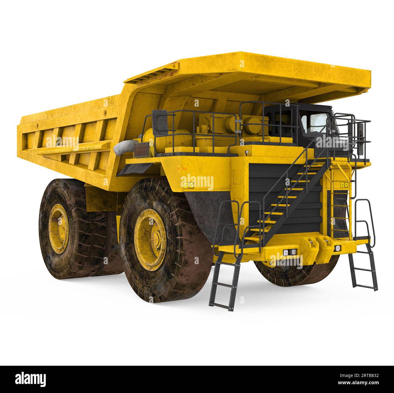 Camion minier lourd Banque d'images détourées - Alamy