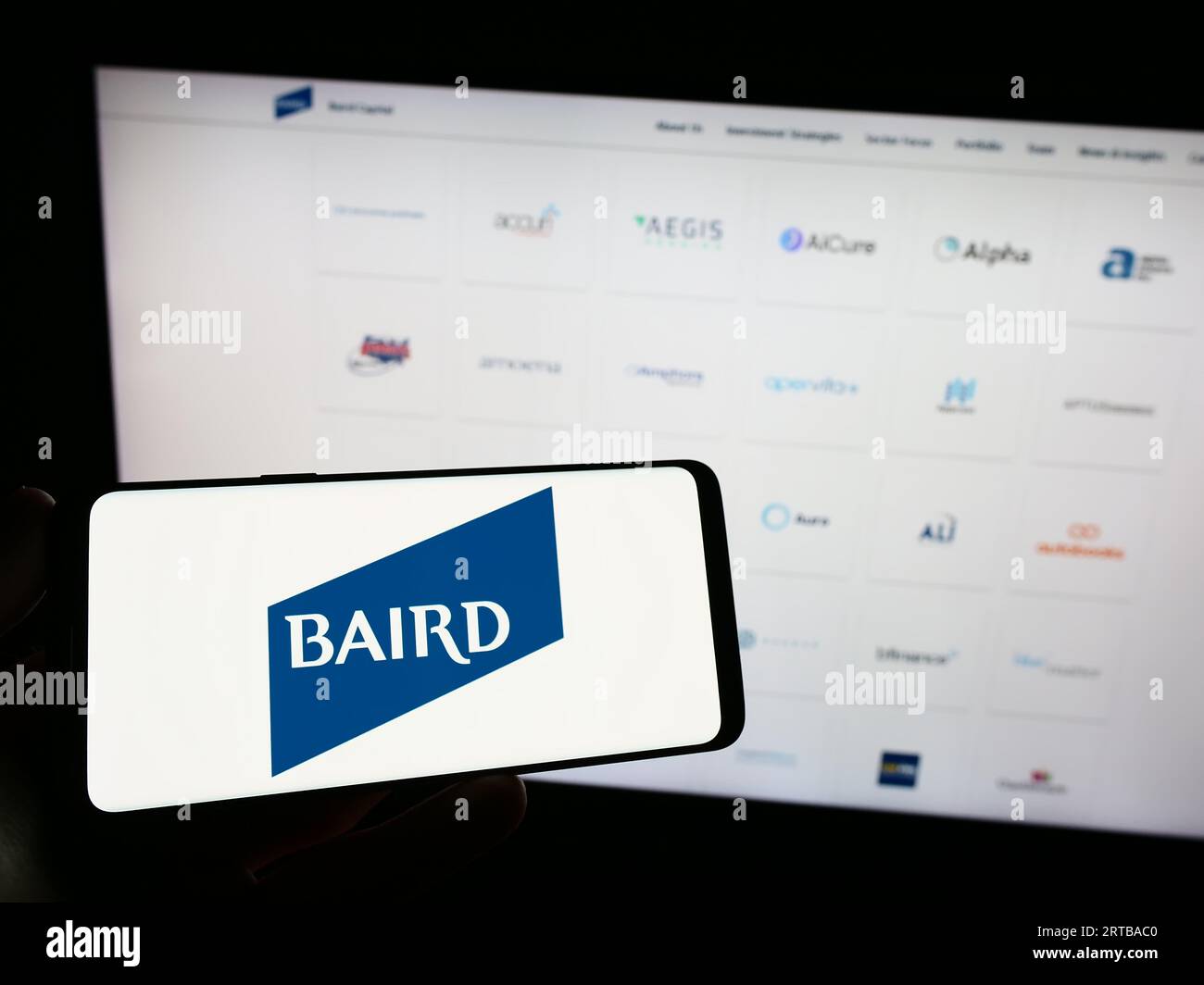 Logo de la capitale baird Banque de photographies et d’images à haute résolution - Alamy