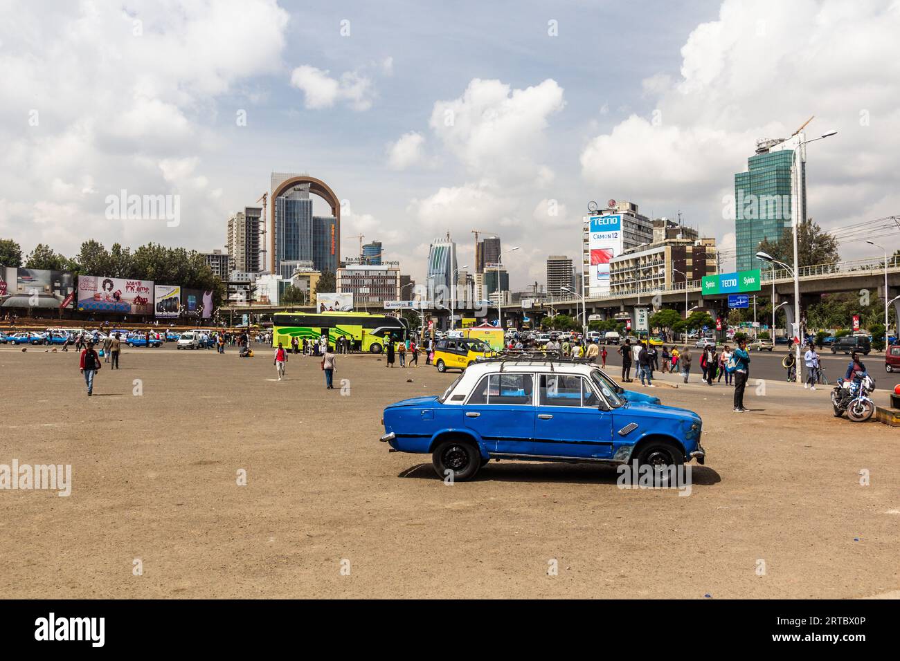Meskel square addis ababa ethiopia Banque de photographies et d’images ...