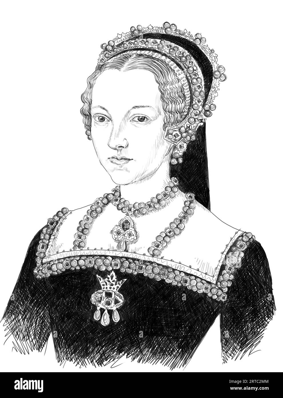 Catherine of aragon Banque d'images détourées - Alamy