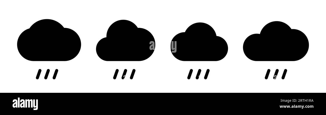 Symbole de la pluie Banque de photographies et d’images à haute ...