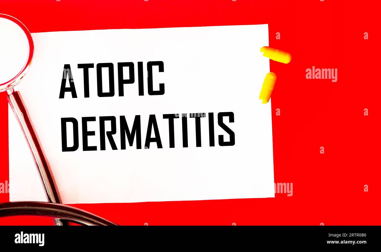 La dermatite atopique Banque de photographies et d’images à haute ...