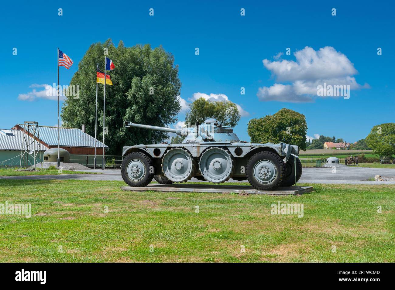 Panhard ebr in tank museum Banque de photographies et d’images à haute ...