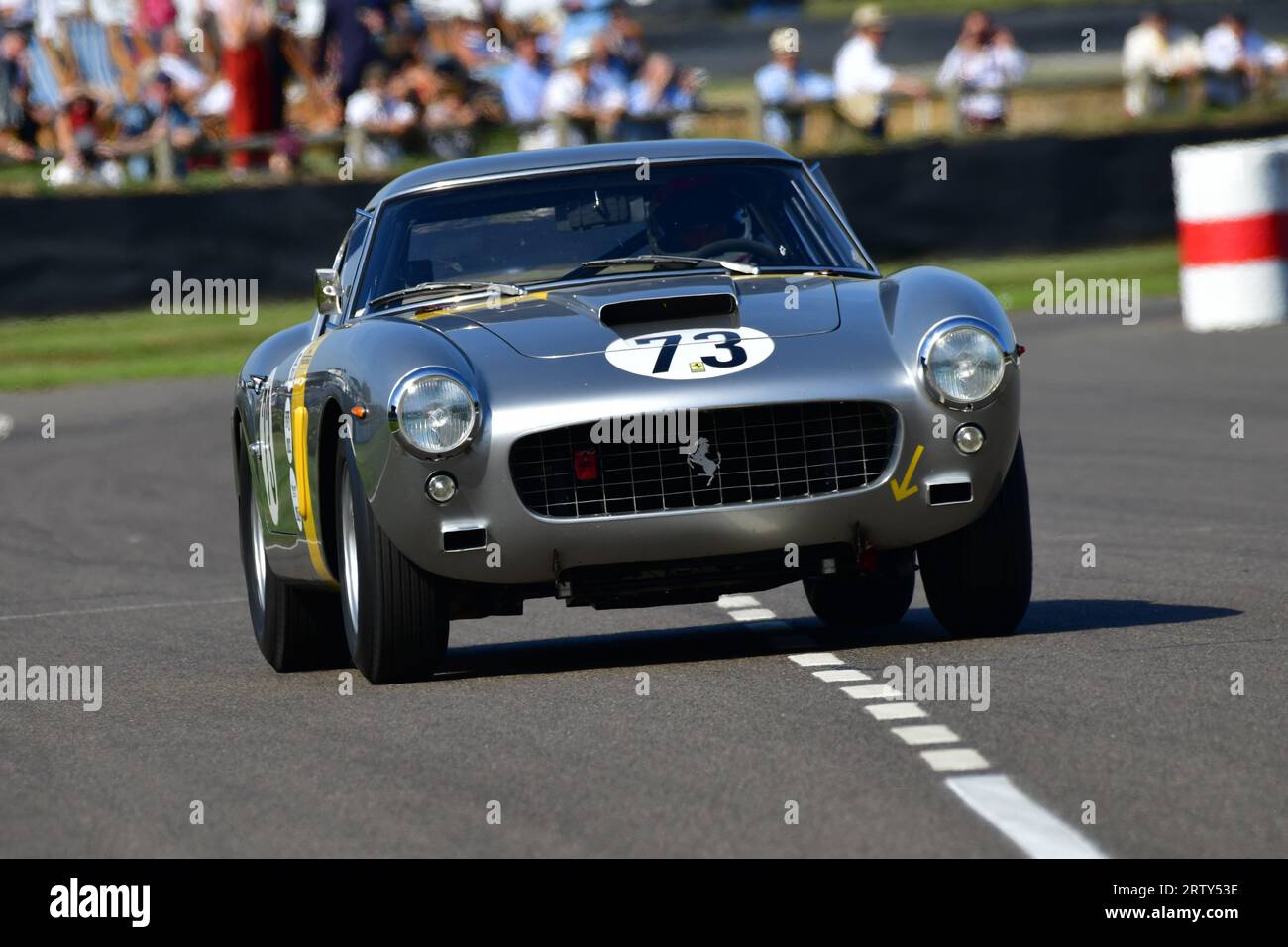 Emanuele Pirro, Ferrari 250 GT SWB/C, lavant Cup, une course de vingt ...