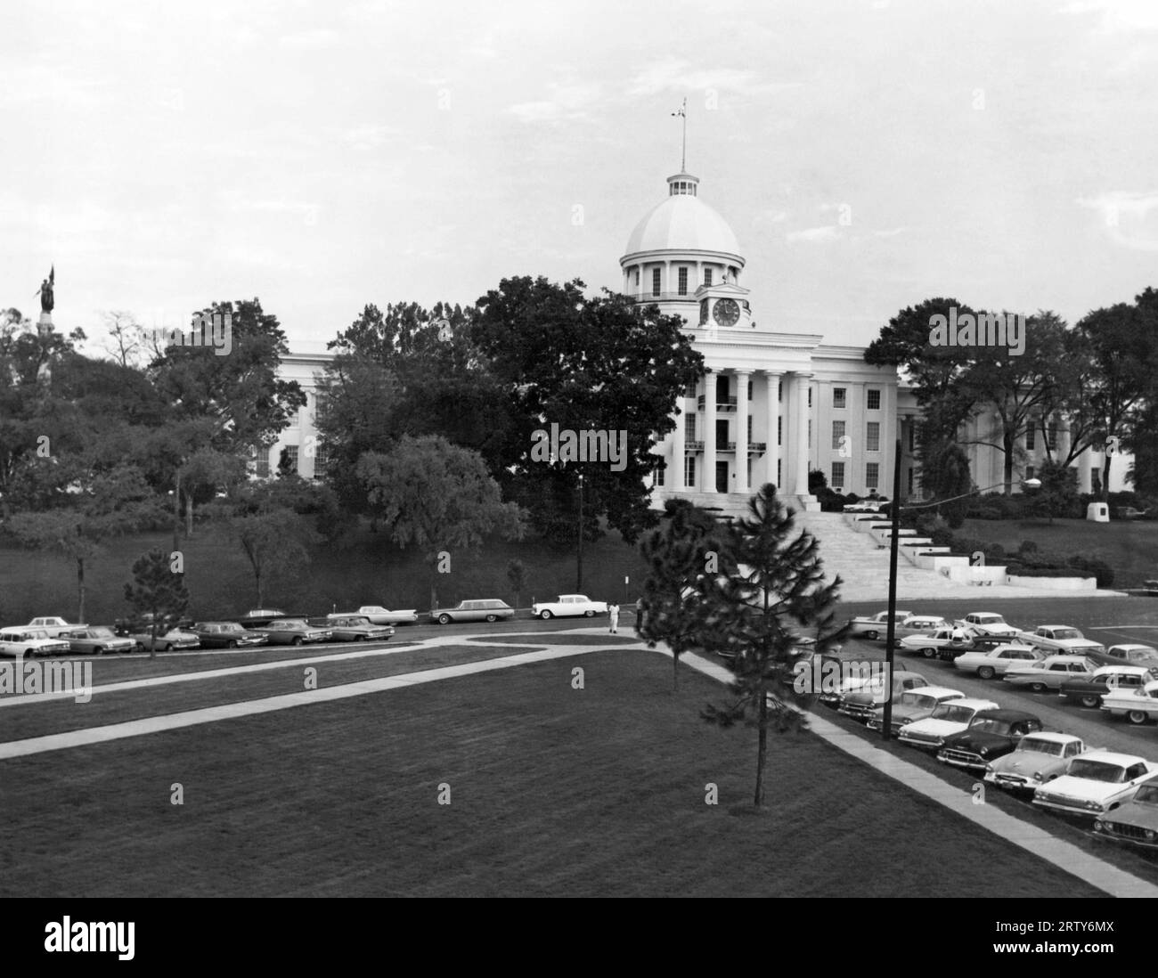 State capitol building Banque d'images noir et blanc - Alamy