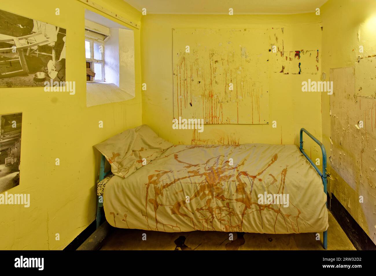 Mur interieur de prison Banque de photographies et d’images à haute ...