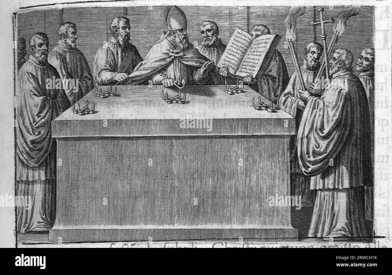Pontificale romanum Banque de photographies et d’images à haute ...