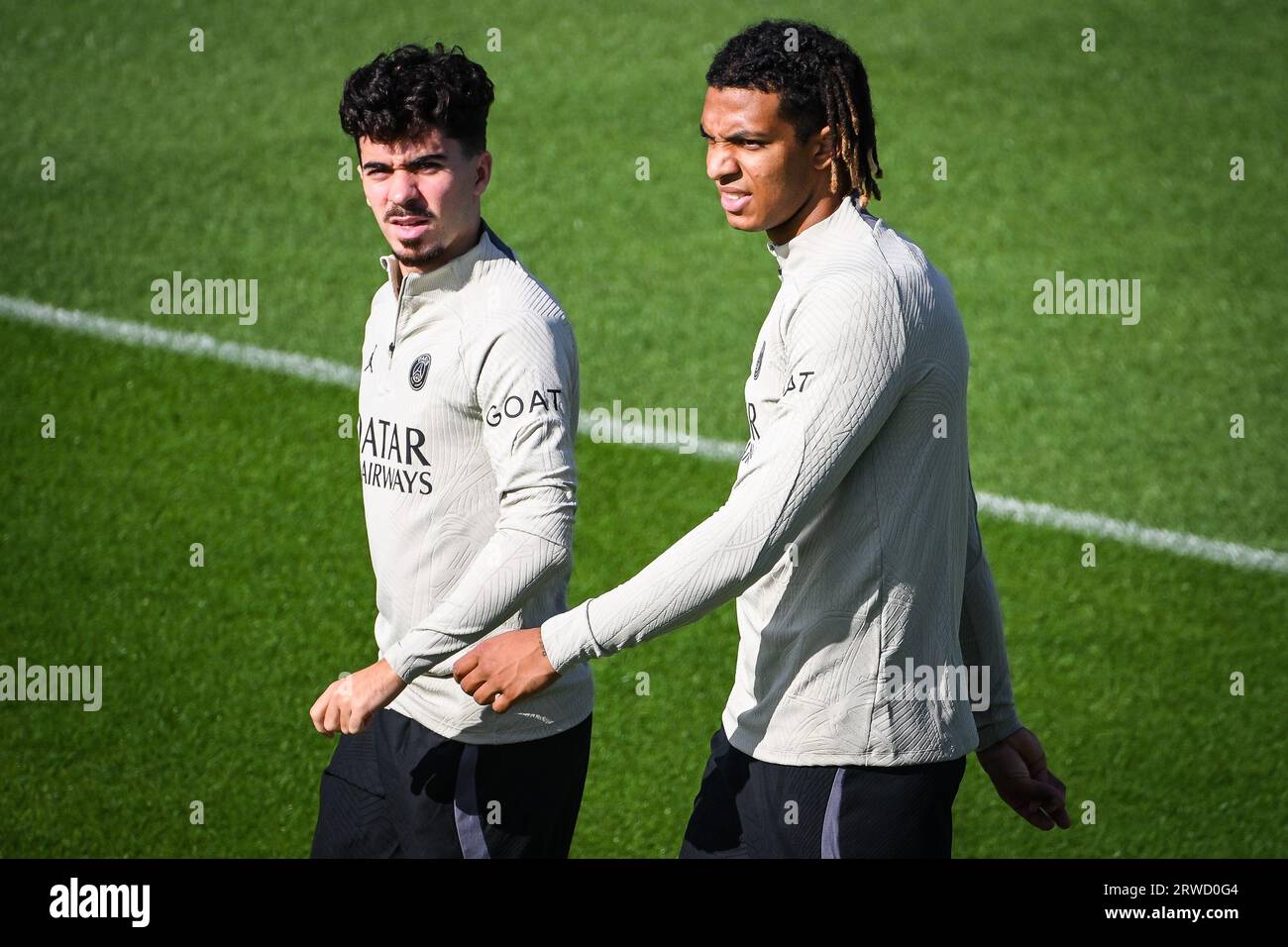 Poissy, France. 18 septembre 2023. Vitor MACHADO FERREIRA (Vitinha) du ...