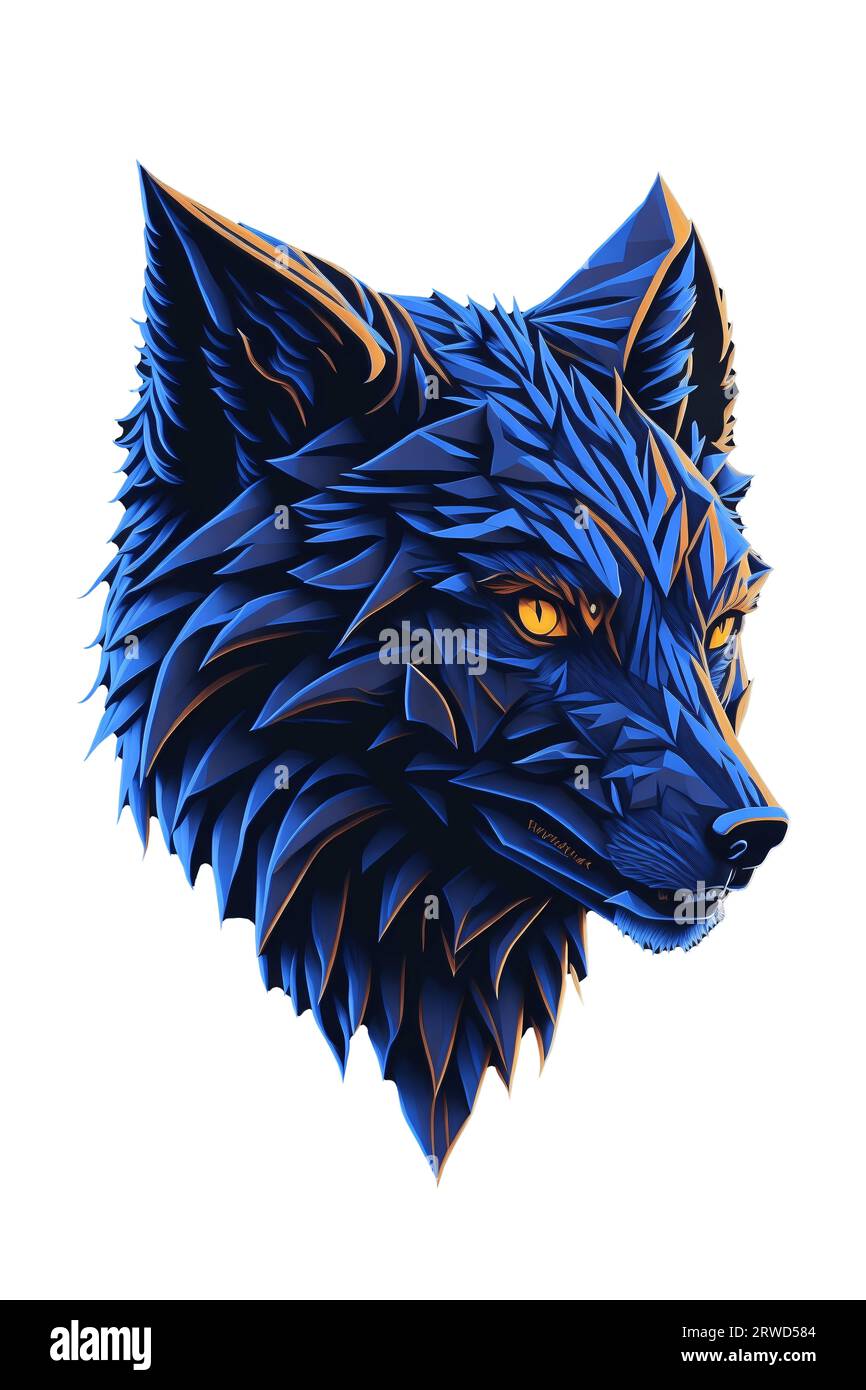 Loup bleu Banque de photographies et d’images à haute résolution - Alamy