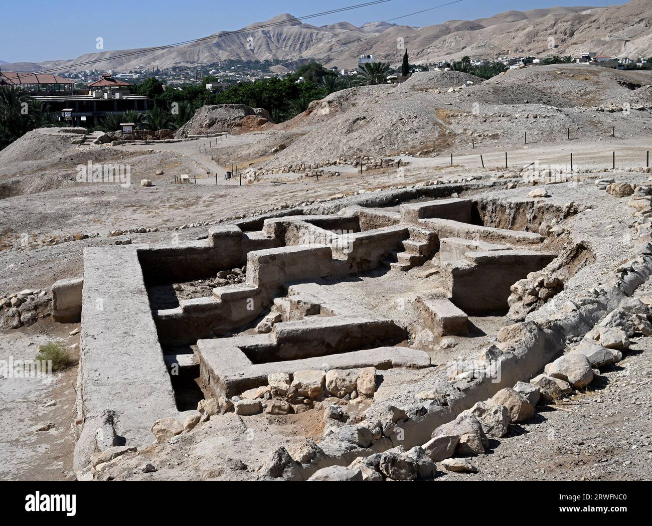 Site the ancient city jericho Banque de photographies et d’images à ...