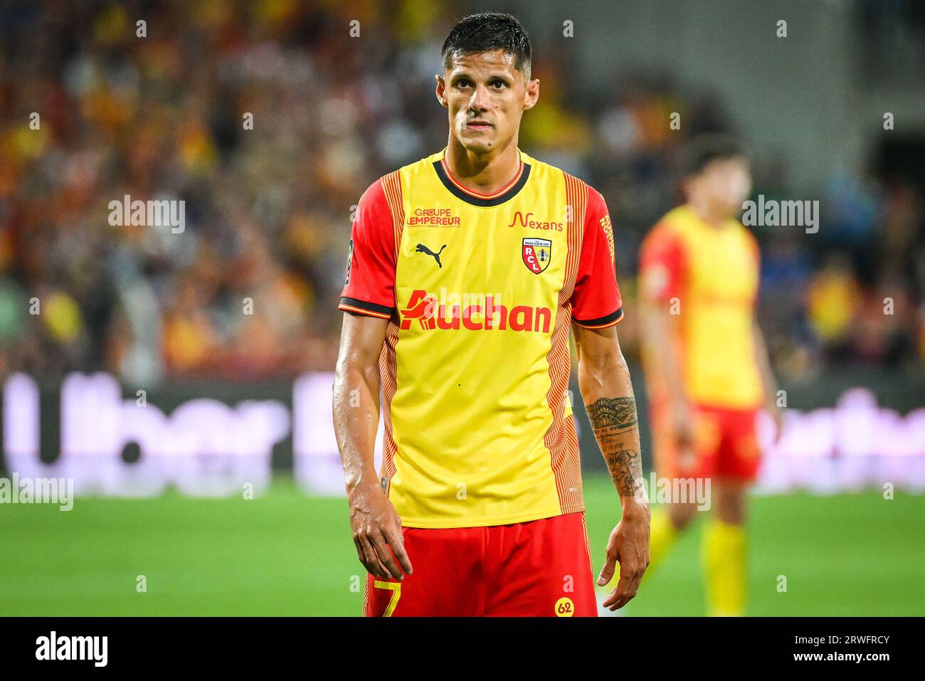 Florian SOTOCA de Lens lors du match de championnat de France de Ligue ...
