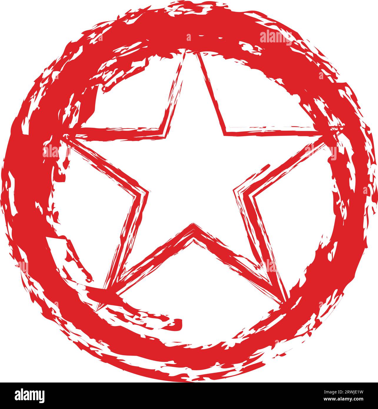 Pentacle esoteric pentagram symbol illustration Banque de photographies ...