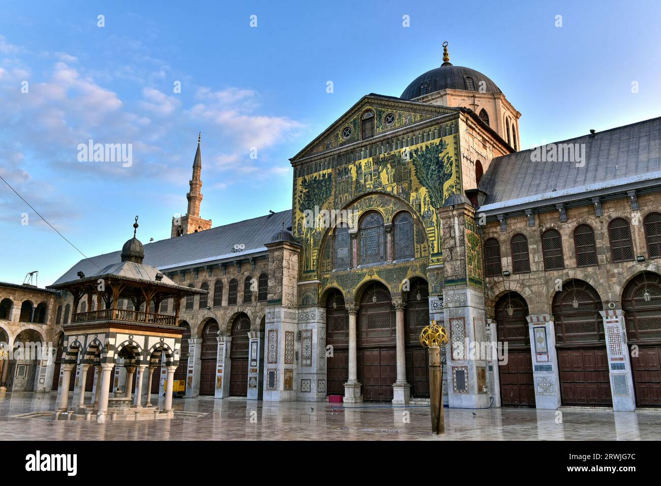 Grande mosquee de damas Banque de photographies et d’images à haute ...