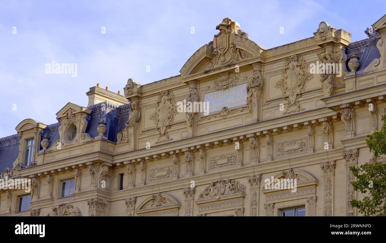 Tribunal De Commerce De Paris Banque De Photographies Et Dimages à