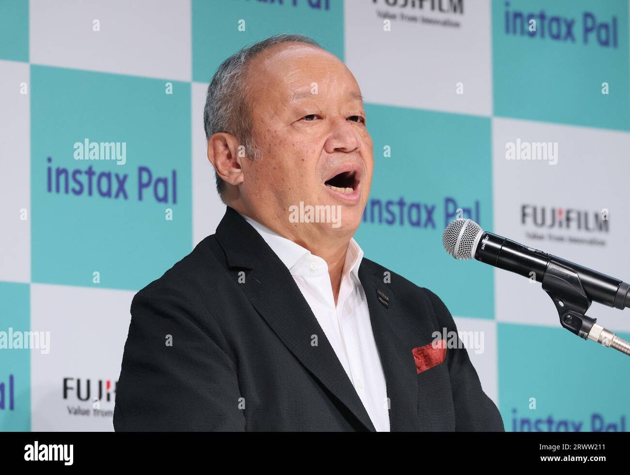 Tokyo, Japon. 21 septembre 2023. Le président japonais de Fujifilm ...