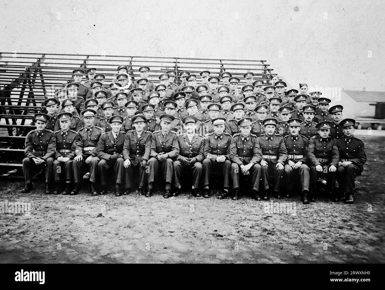 Une photo de groupe, très probablement prise au Camp Davis ...