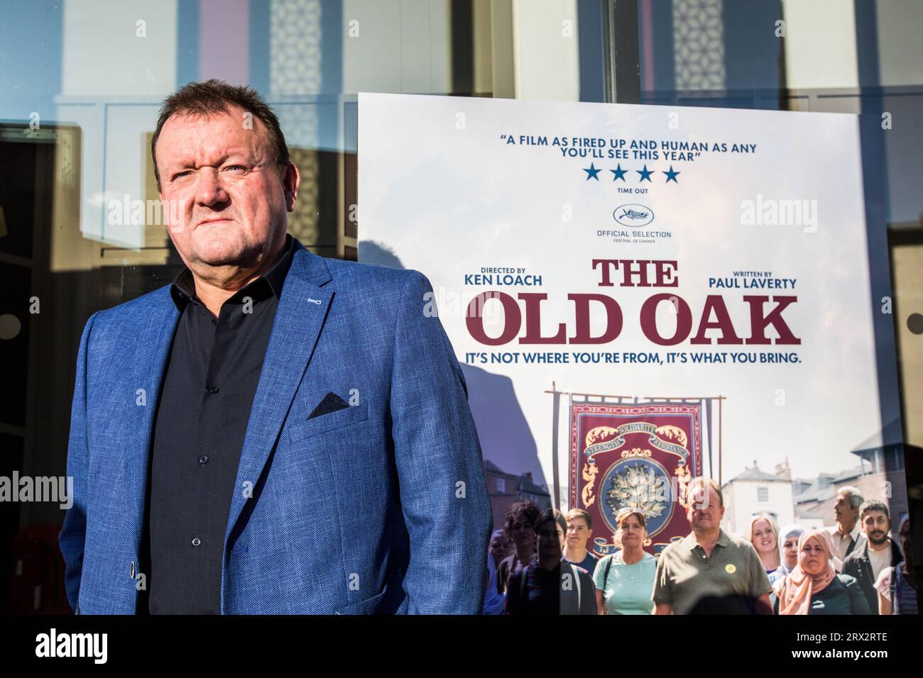 L'acteur principal Dave Turner à la première britannique de The Old Oak ...