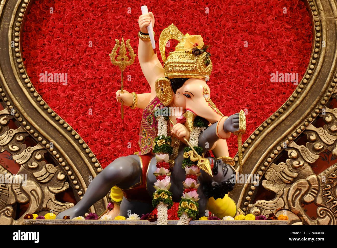 Bhausaheb rangari ganpati Banque de photographies et d’images à haute ...