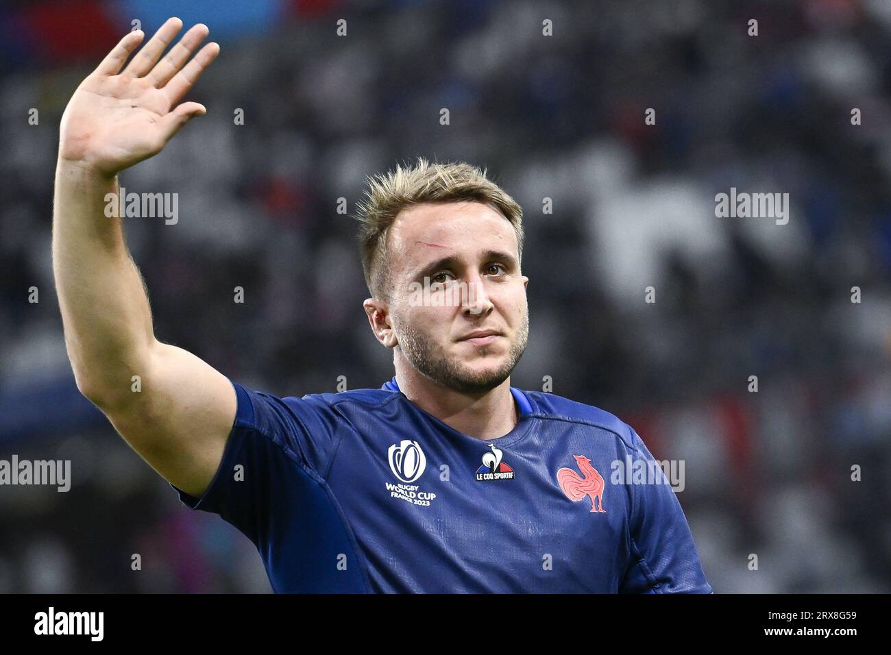 Anthony Jelonch lors de la coupe du monde de rugby à XV RWC 2023, match ...