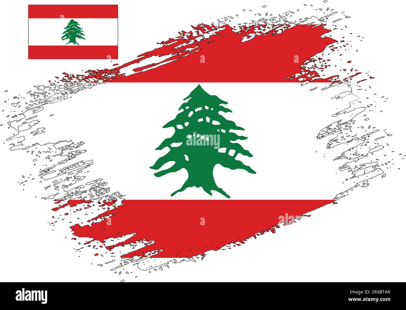 Lebanon independence day Banque d'images vectorielles - Alamy