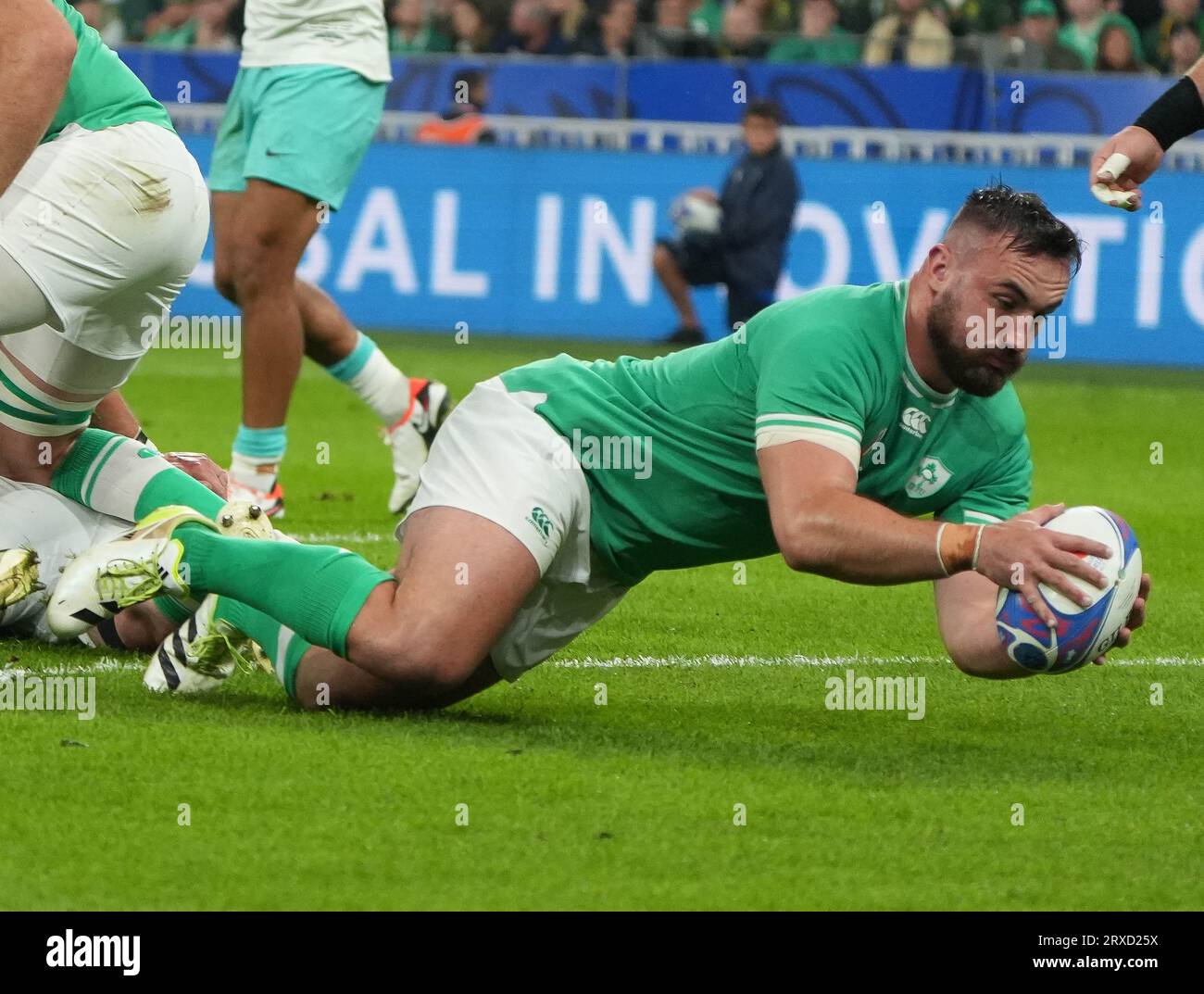 Ronan KELLEHER d'Irlande lors de la coupe du monde 2023, poule B match ...