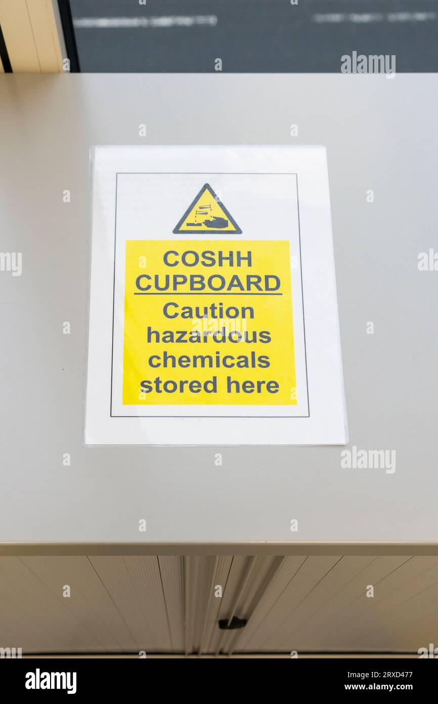 Coshh regs Banque de photographies et d’images à haute résolution - Alamy