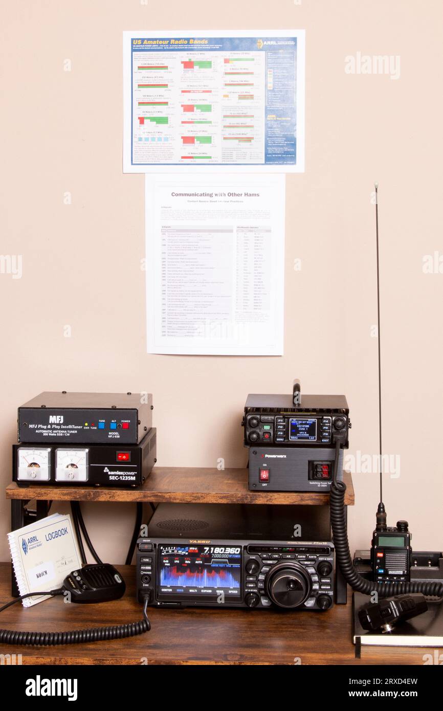 Radio ham Banque de photographies et d’images à haute résolution - Alamy