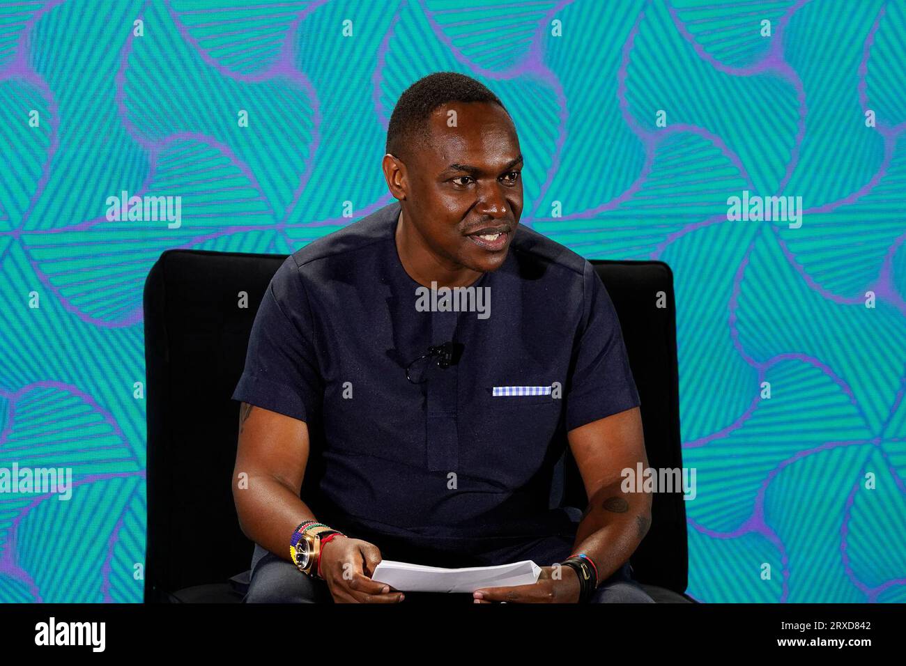 New York, New York, États-Unis. , . Charles Murito lors de la ...