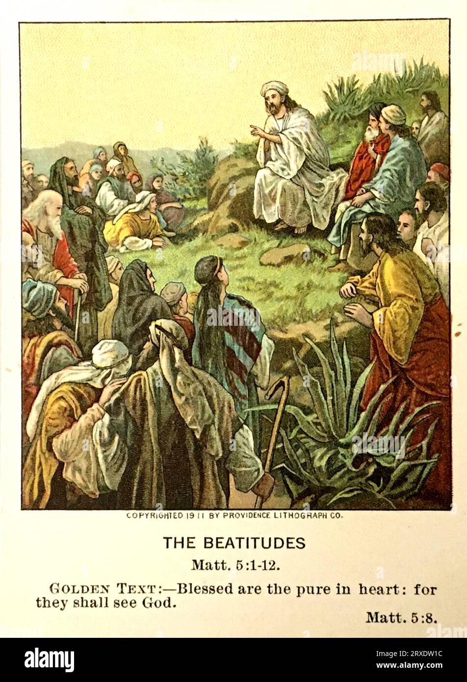 Beatitudes art Banque de photographies et d’images à haute résolution ...