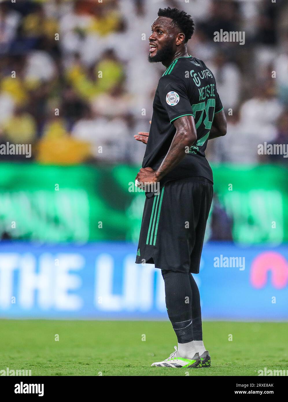 Franck Kessie d'Al-Nassr SFC en action lors de leur match jour 7 de la ...