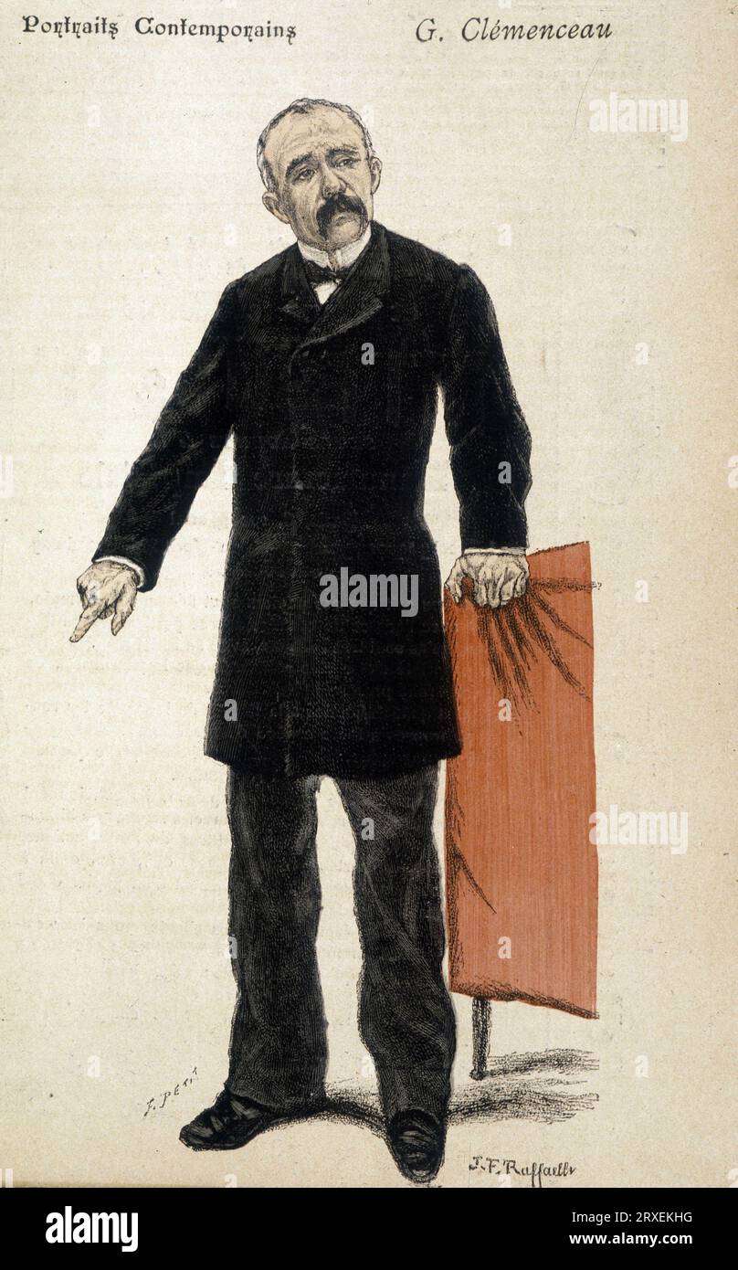 Portrait de georges clemenceau Banque de photographies et d’images à ...