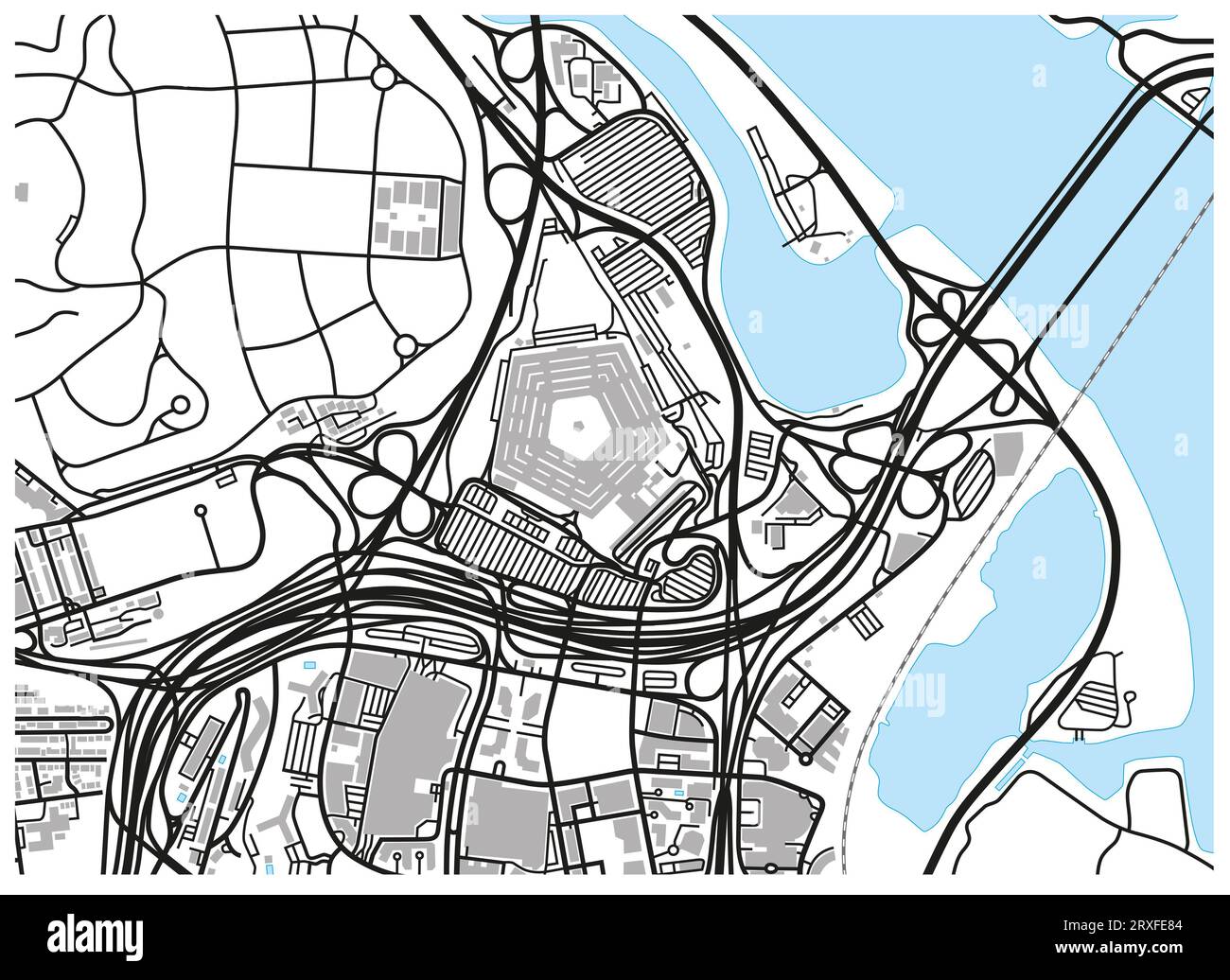Pentagon building Banque d'images détourées - Alamy