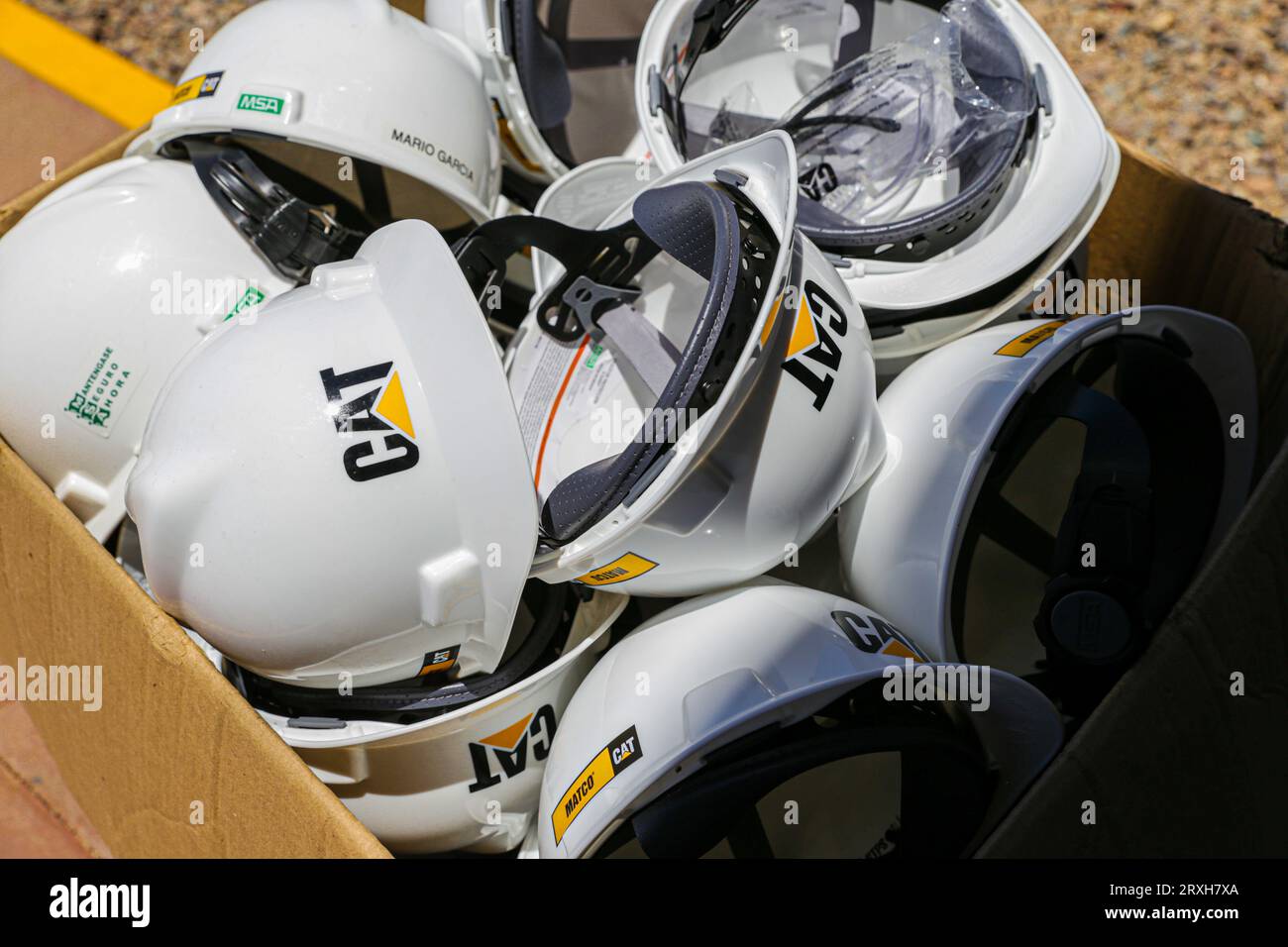 Casco industriale Banque de photographies et d’images à haute ...