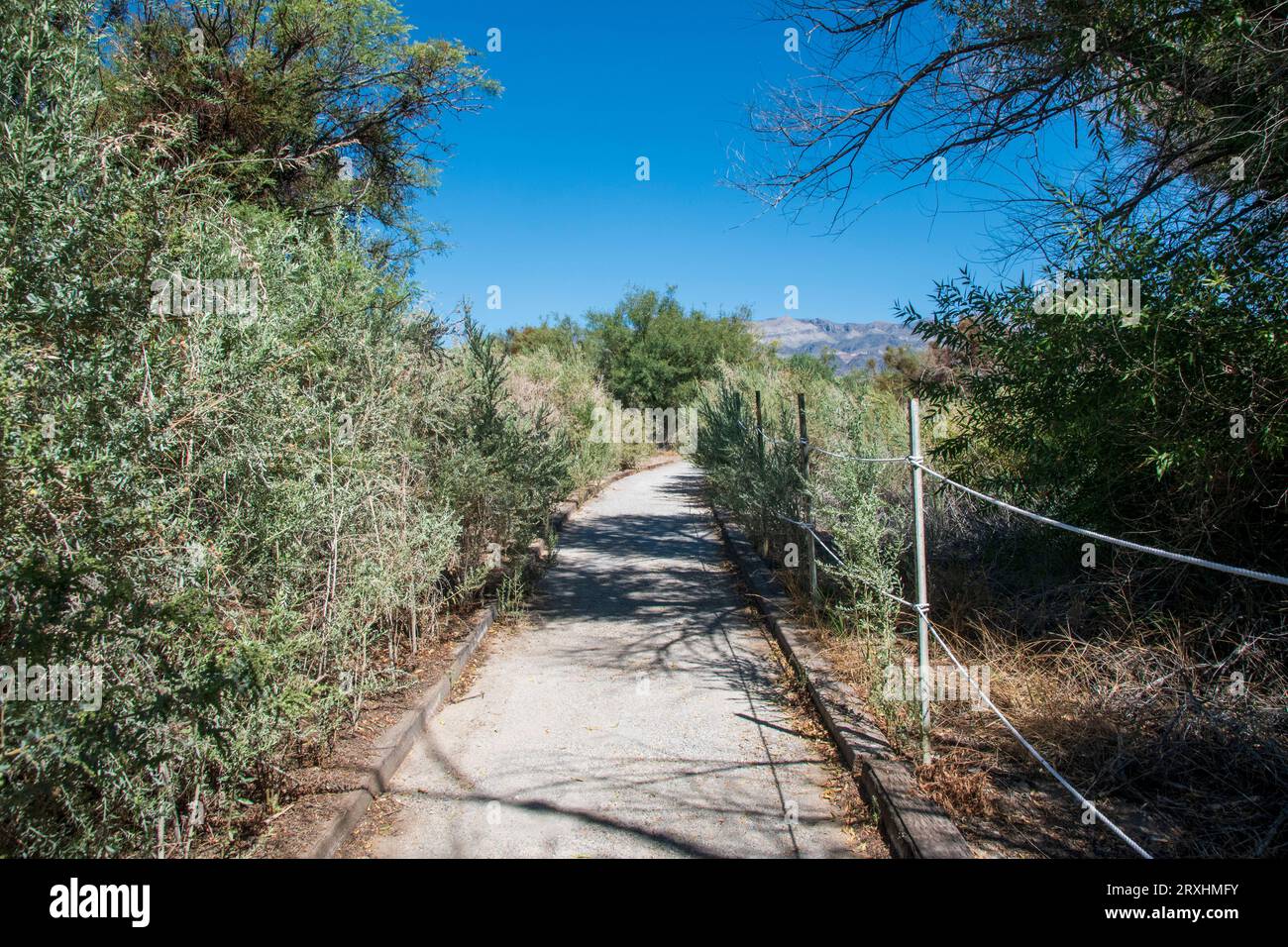 Le Corn Creek Visitor Center, au nord de Las Vegas, NV, informe les ...