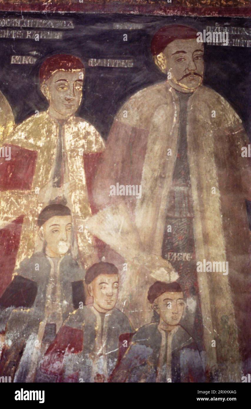 Sitaru, Comté de Ialomita, Roumanie, env. 2000. Intérieur de l'église ...