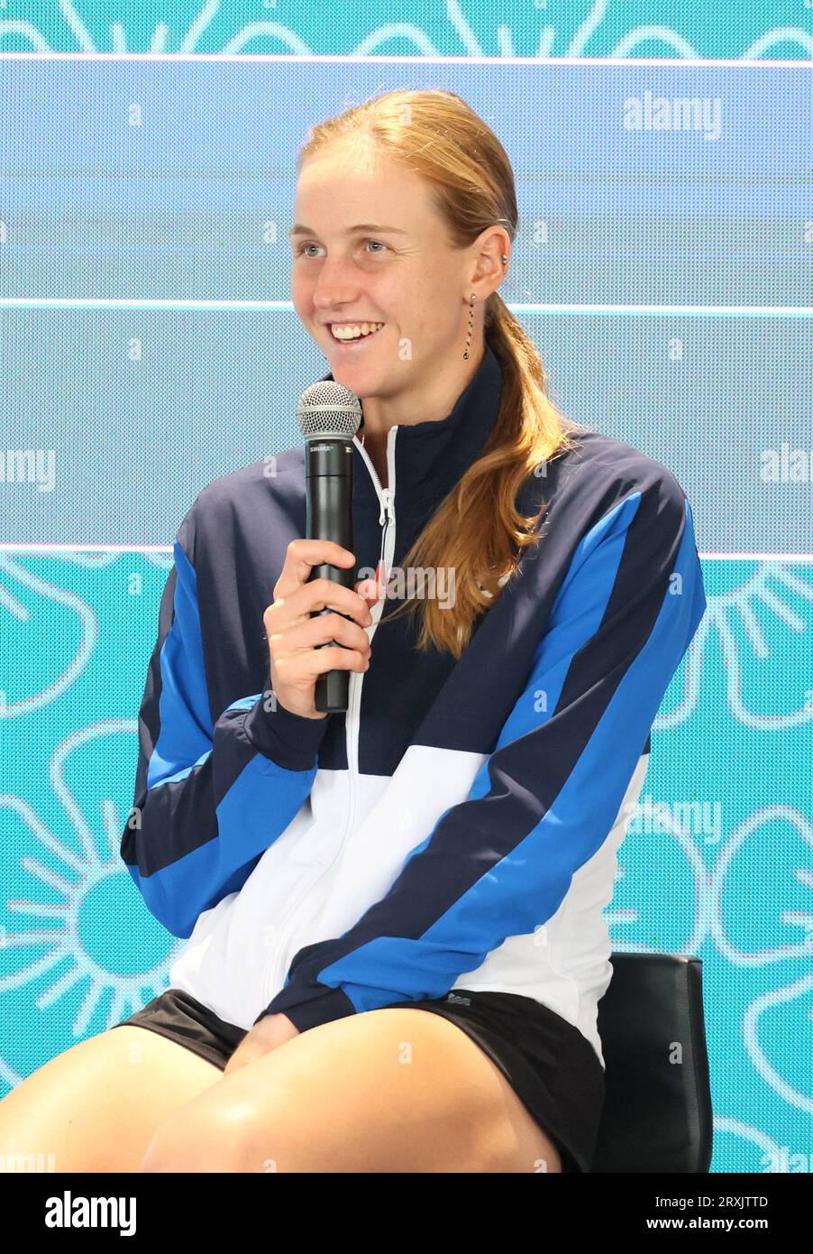 Tokyo, Japon. 26 septembre 2023. La championne en titre Liudmila ...