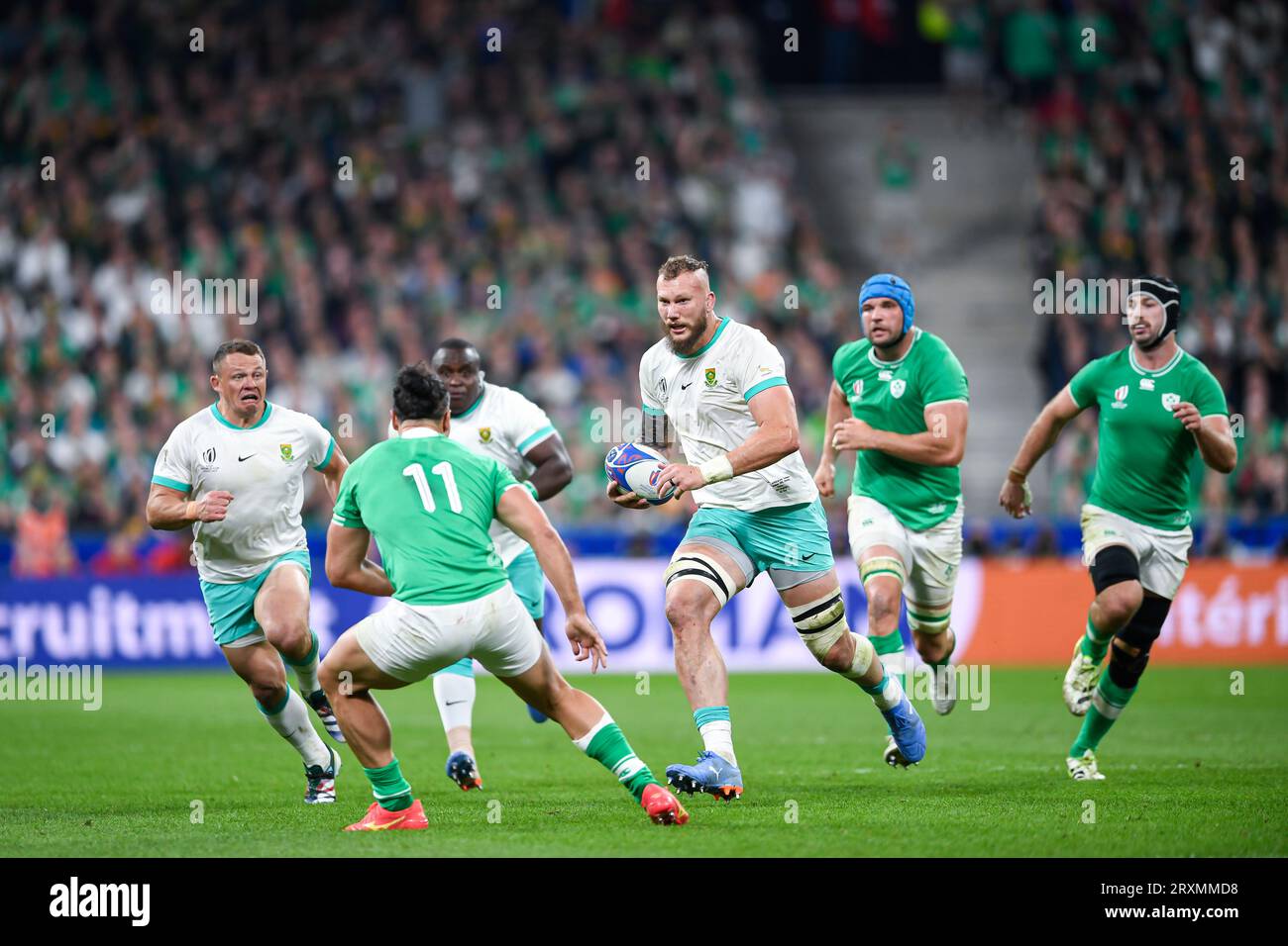 Rudolph Gerhardus RG Snyman lors de la coupe du monde RWC 2023, match ...
