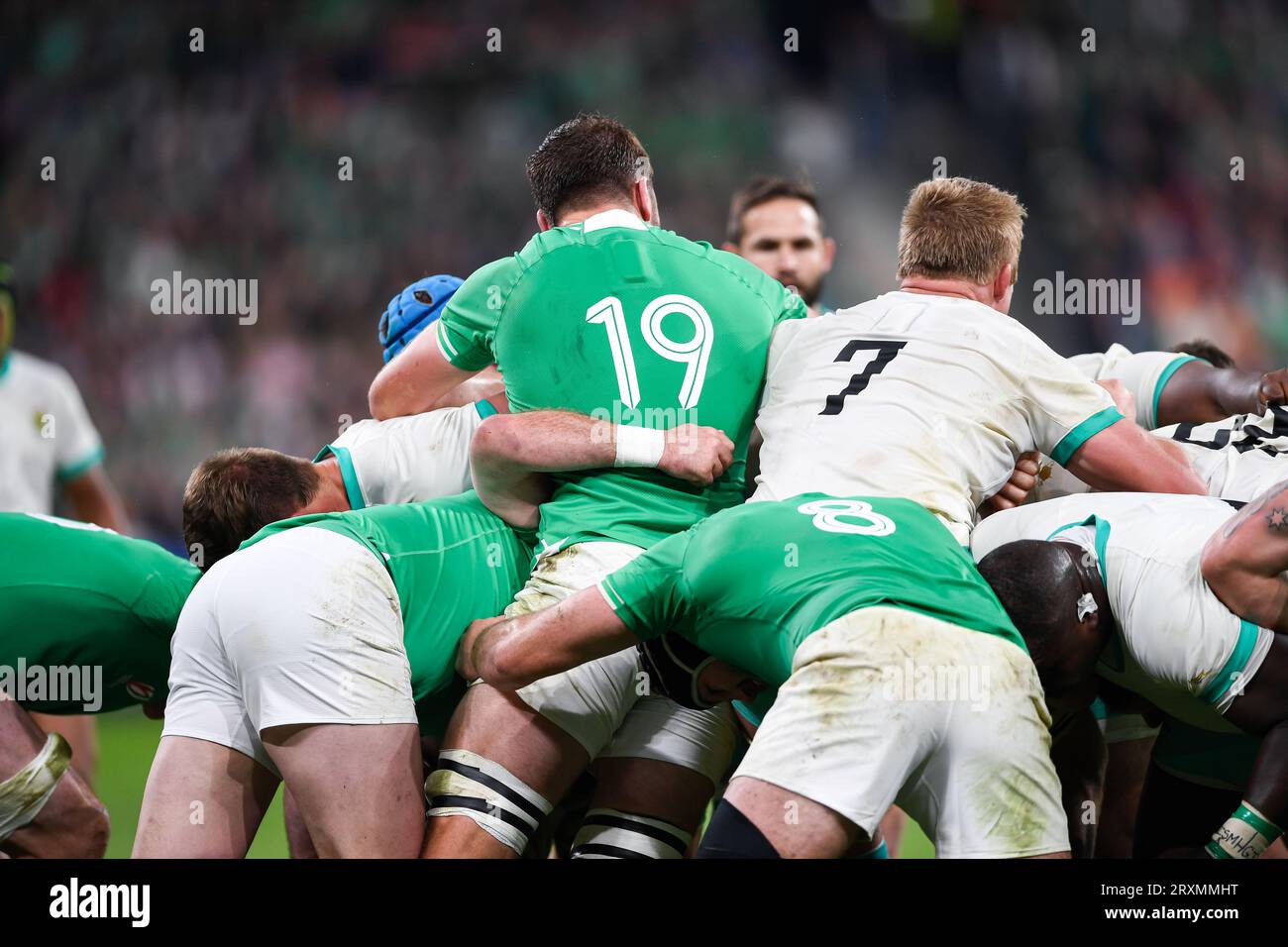 Paris pendant la coupe du monde de rugby Banque de photographies et d ...