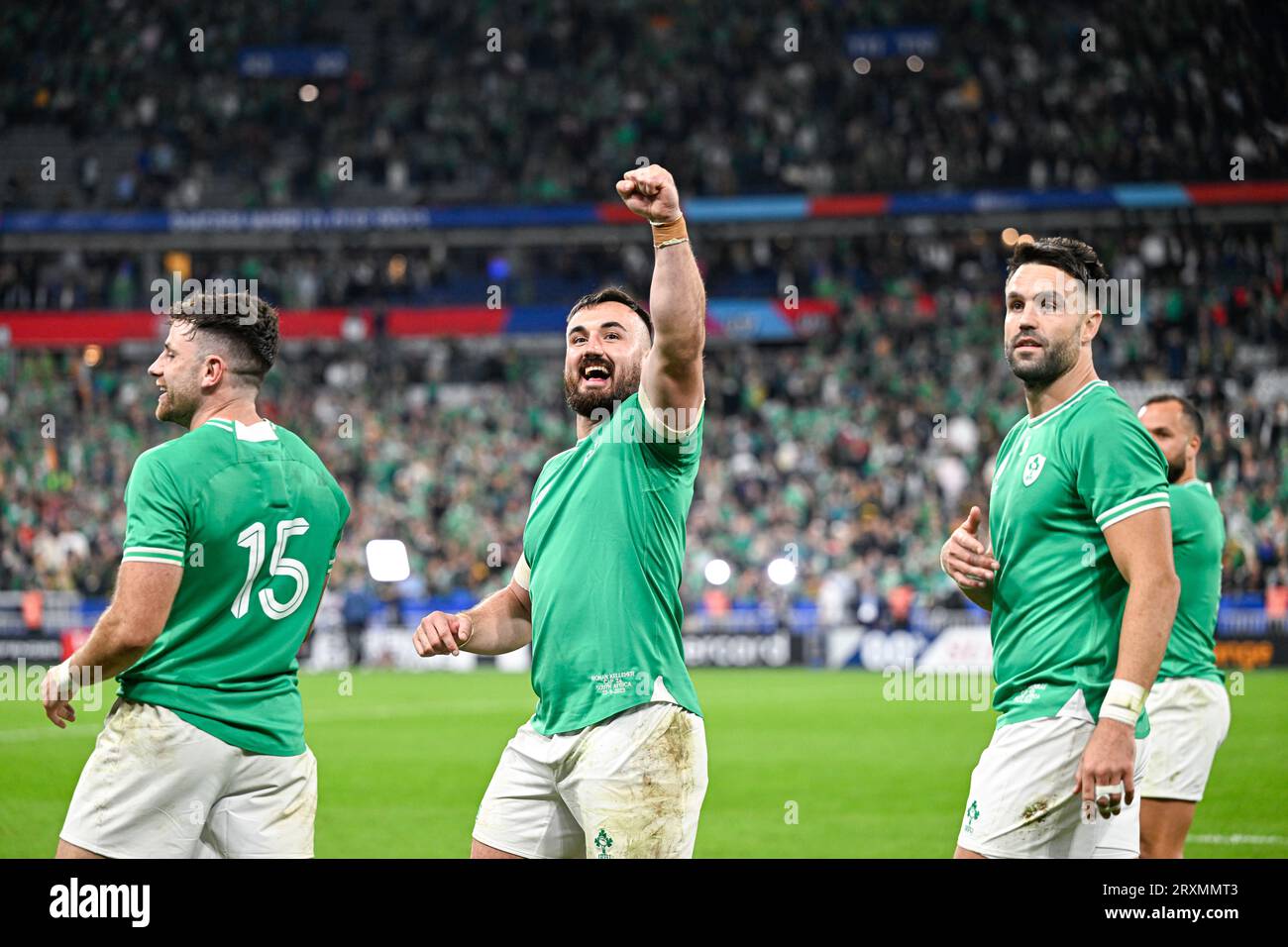 Ronan Kelleher et Gerard Conor Murray lors de la coupe du monde RWC ...