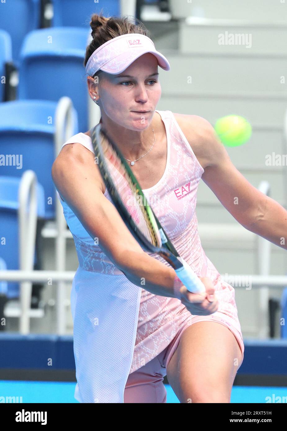 27 septembre 2023, Tokyo, Japon - Veronika Kudermetova, de Russie ...