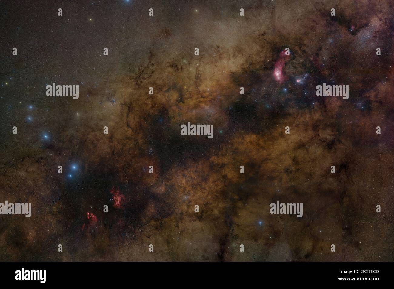 Centre de la voie lactée nasa de galaxie Banque de photographies et d ...